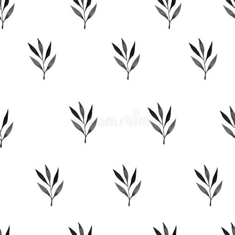 Цветки Monochrome золота акварели декоративные на темной предпосылке