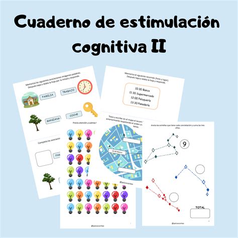 Cuaderno de estimulación cognitiva 2 Aula en Juego