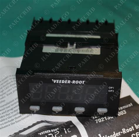 Danaher Veeder Root C628 41000 Rate Meter Relay Digital Panel