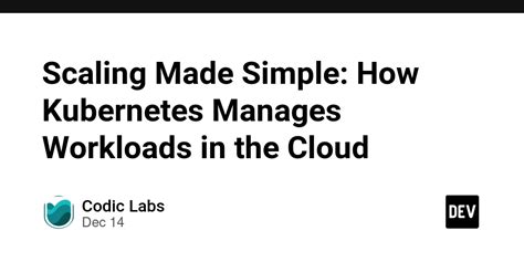 Scaling Made Simple How Kubernetes Manages Workloads In The Cloud