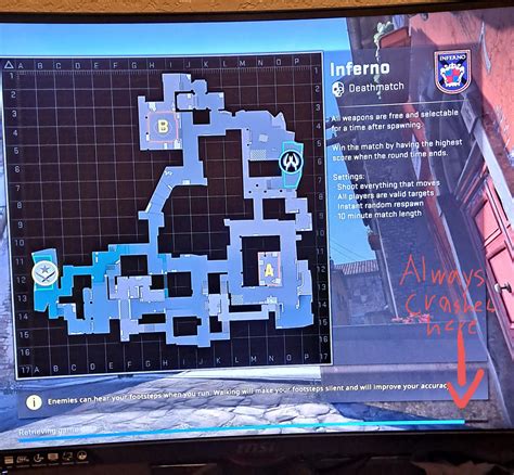 CS Keeps Crashing When Loading Into A Match Game Has Never Done This Before It Happens On
