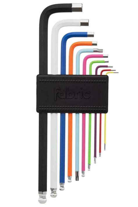 Promo Kunci L Set Fabric Hex Key 10 Piece Colour Coded Key Set Diskon