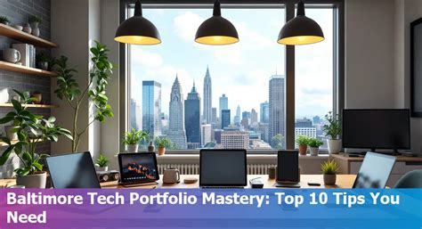 Top 10 Tips For Building A Stand Out Tech Portfolio In Baltimore