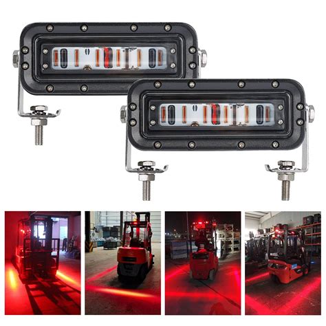 Bordan Forklift Safety Light Led Red Zone Forklift Danger Zone