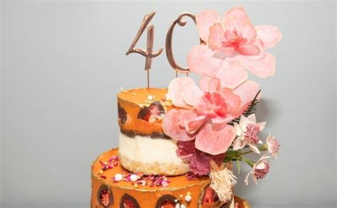 9 Best 40th Birthday Cakes In 3 Categories Cake Themed Ts