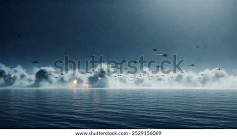 Massive Swarm Tiny Drones Battling Over Ai Generated Image 2529156069 Shutterstock
