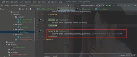 Mybatis基本操作及springboot单元测试mybatis 单元测试 Csdn博客