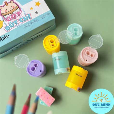 Tungsten Steel Blade Pencil Sharpener Classmate Pastel Ps401 Milk Tea Ps305 Vpp Diep Lac