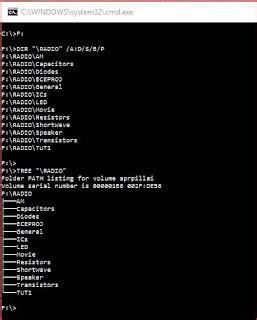 DIR TREE DOS COMMANDS LEARN MS ACCESS TIPS AND TRICKS