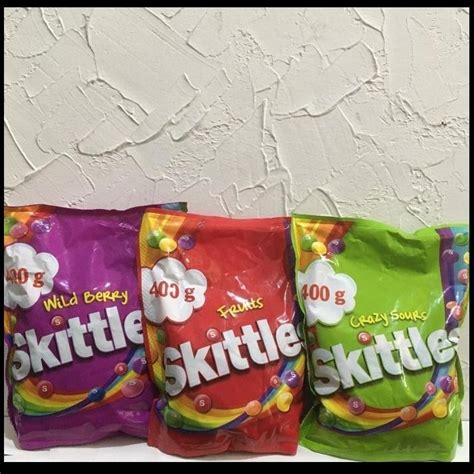 Jual Skittles Crazy Sours 400 Gr Shopee Indonesia