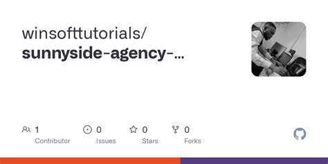 Github Winsofttutorialssunnyside Agency Landing Page Main
