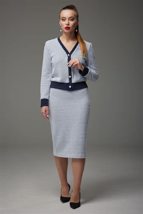 Костюм Galean Style арт. 903 голубой гус.лапка