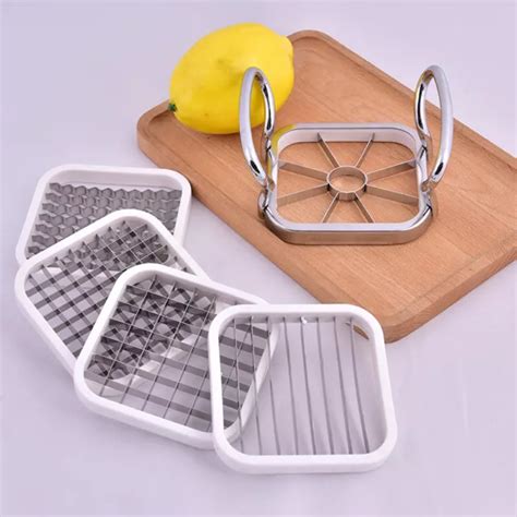5 In 1 Stainless Steel Multifunction Vegetable Fruit Cutter Kitchen