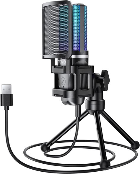 Tonor Micrófono Usb Para Juegos Para Pc Micrófono De Computadora De