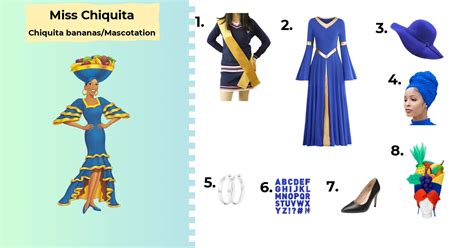 Miss Chiquita Bananas Costume From Mascotation