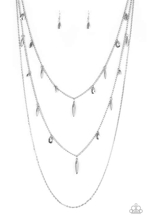 Paparazzi Accessories Bravo Bravado Silver Paparazzi Accessories
