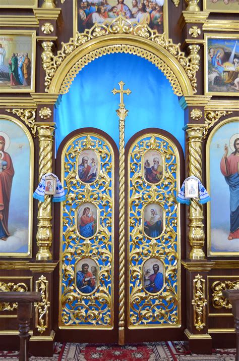 Большой церковный иконостас для храма - Православный Иконостас