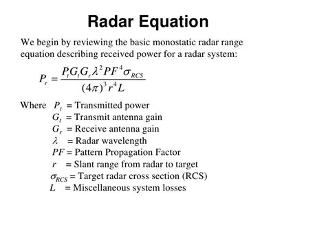 Propagation Effects For Radarandcomm Systems
