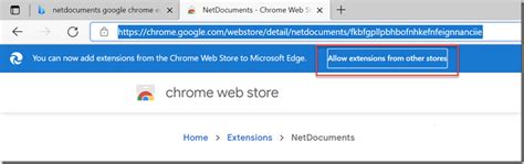 how to install the netdocuments extension in microsoft edge optiable