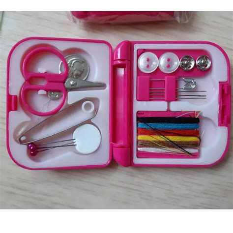 2019 Knitting Sewing Kit Set Portable Mini Travel Sewing Kits Box Color
