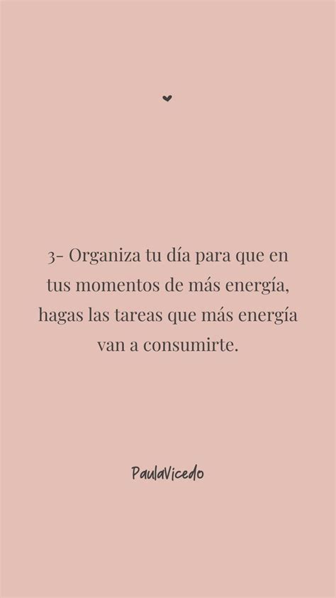 Tips Para Aumentar Tu Energía Motivación De Vida Consejos De Vida