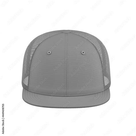 Tracker Hat Mockup 3d Render Illustration C Stock Illustration Adobe Stock