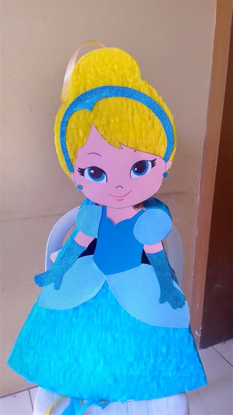 Aprender acerca 68 imagen como hacer piñatas de princesa cenicienta