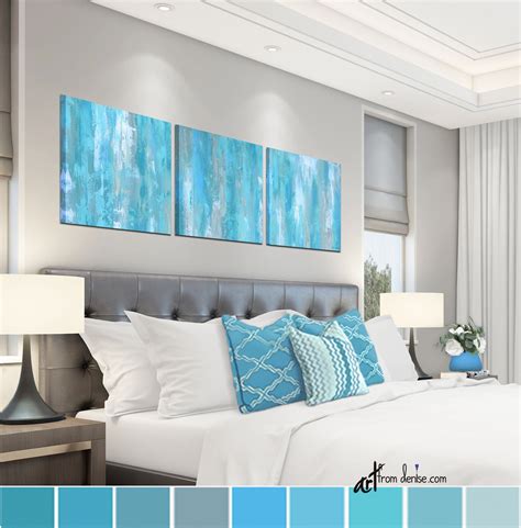 Chủ đề bedroom decor blue and grey Trong phòng ngủ tông màu xanh và xám