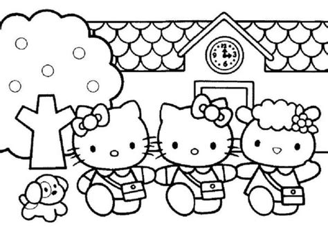 Omalovánky K Vytisknutí Hello Kitty Omalovanekcz