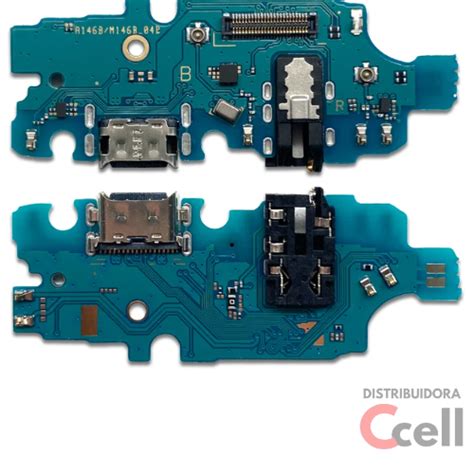 Placa Sub Dock De Carga C Microfone Samsung A14 4G A145 A14 5G A146