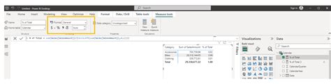 How To Calculate Percentage Of Total In Power BI