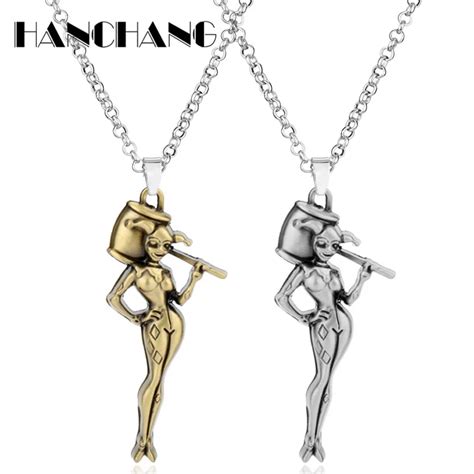 Dc Comics Jewelry Suicide Squad Necklace Trinket Quinn Necklaces