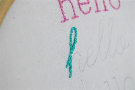 Learn How To Embroider Letters On Bluprint Craftsy