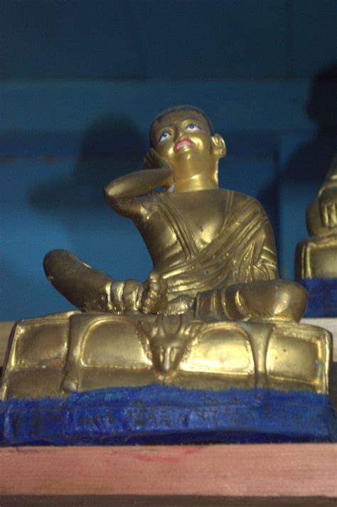 Statue Of Milarepa Installed At Ground Floor In New Shokhang Temple