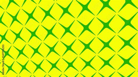 Color Pattern With Geometric Shapes On A Minimal Black Background Horizontally And Vertically