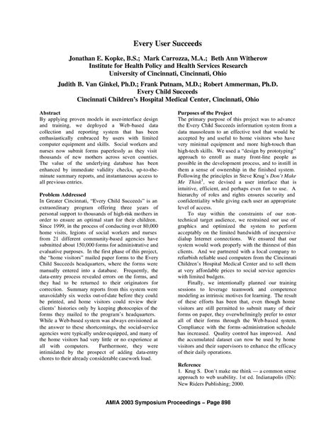 Every User Succeeds Essays Every User Succeeds Jonathan E Kopke B