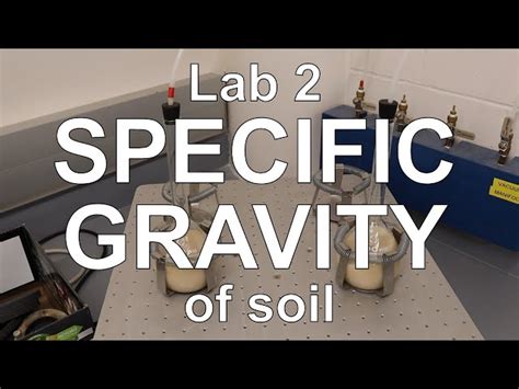 Virtual Geotech Lab 2 Specific Gravity Of Soil