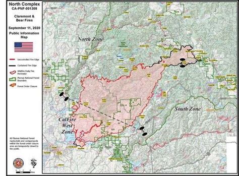 Sept 11 North Complex Fire Updated Smoke Bad For Air Quality
