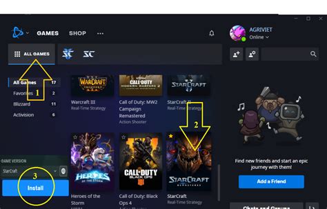 HƯỚng DẪn Download VÀ ChƠi Starcraft Online