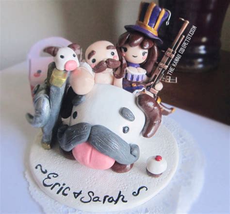 League Of Legends Wedding Cake Topper Customizable With Any Etsy