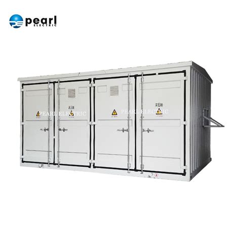 Containerized Substation With Hv And Lv Switchgear And Transformer Containerized Substation And