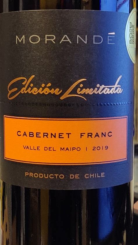 2010 Morandé Cabernet Franc Edición Limitada Chile Maipo Valley