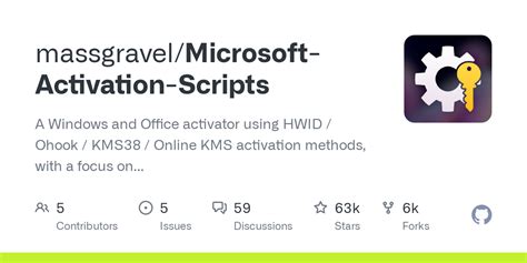 Discussions Massgravel Microsoft Activation Scripts Github