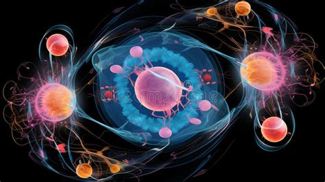 Abstract Medical Background Neuronal Networks Cells Nerve Endings