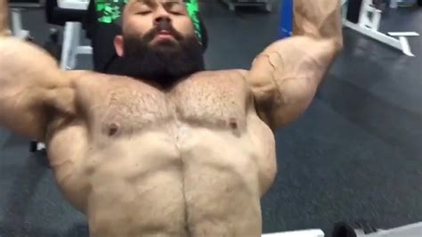Hairy Pit Posing Chest Exercises ThisVid