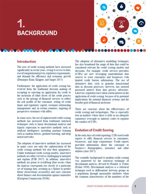 background credit scoring approaches guidelines pdf credit score