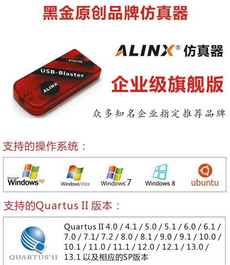〖開發板〗alinx Usb Blaster Altera Fpga核心板 下載器 仿真器 黑金開發板 露天市集 全台最大的網路購物市集