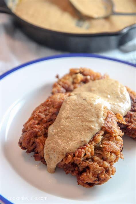Chicken Fried Steak With Gravy Cooked By Julie With Video