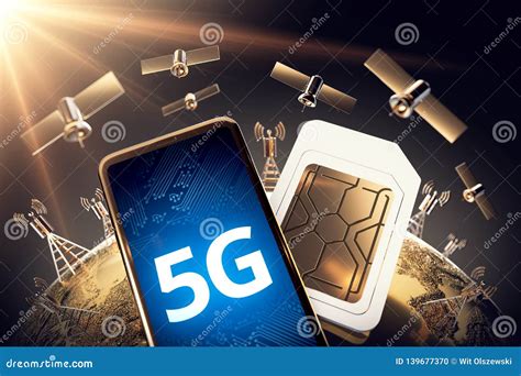 Global Connectivity Concept With Worldwide Communication Network And 5g