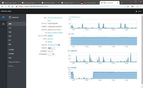 在centos7上安装cockpit监控服务器运行情况 老梁的学习笔记